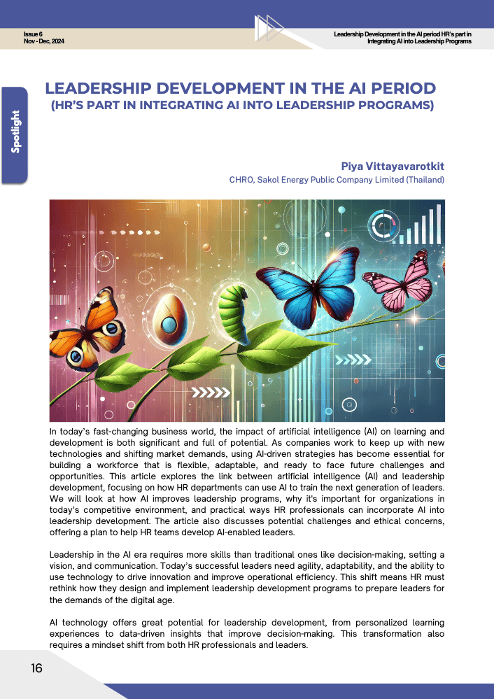 Expert Insights HR Magazine - Learning and development