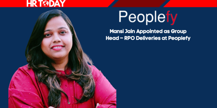 Mansi Jain Appointed as Group Head – RPO Deliveries at Peoplefy ...