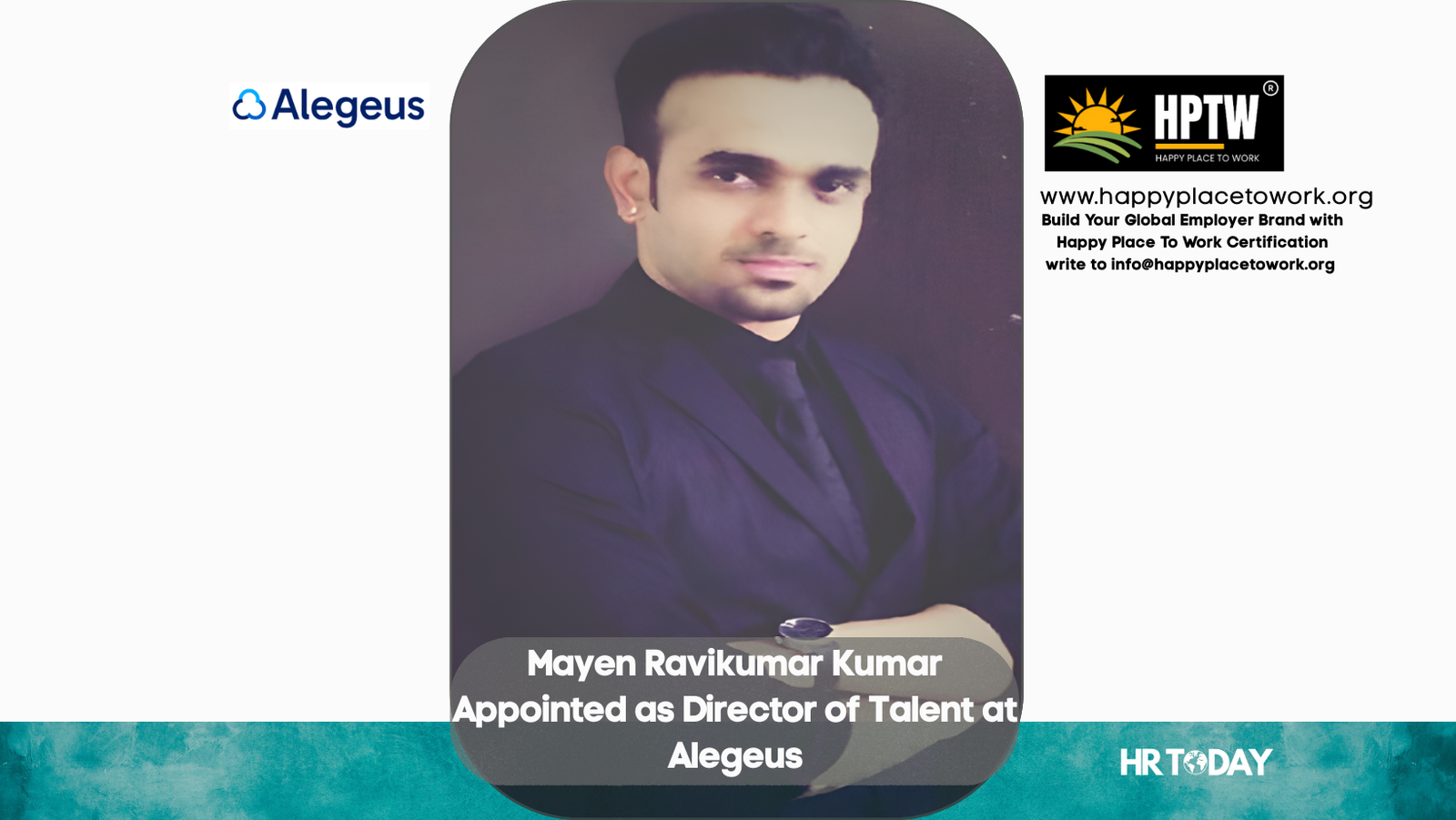 Mayen Ravikumar Kumar Appointed as Director of Talent at Alegeus ...