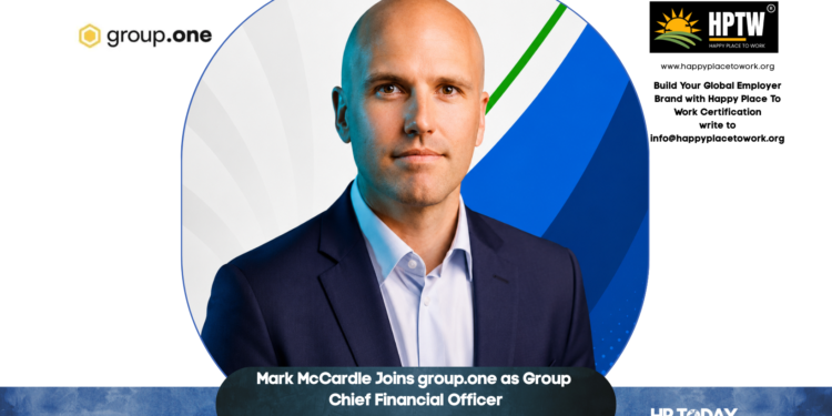 Mark McCardle Joins group.one as Group Chief Financial Officer - Global ...